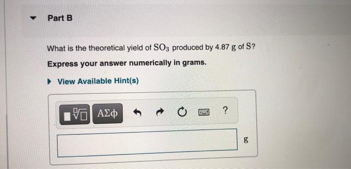 Solved How many O2 molecules are needed to react with 4.87 g | Chegg.com