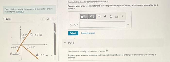 Solved \begin{tabular}{l} Compute the x and y components of | Chegg.com