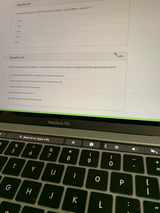 Solved Question 25 Cathol. 10 MCHHsolution KCH NH) - 44x10* | Chegg.com