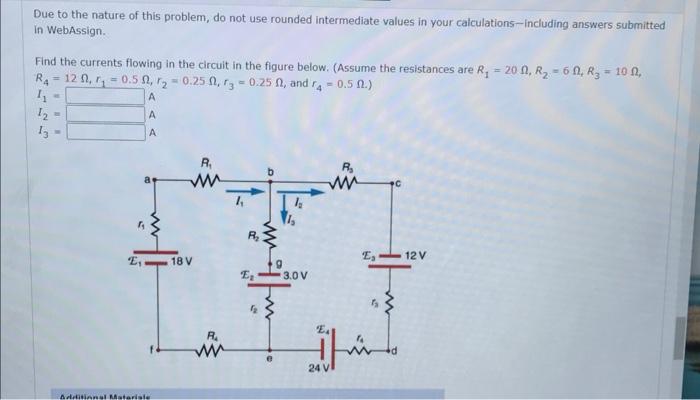 Solved Due to the nature of this problem, do not use rounded | Chegg.com