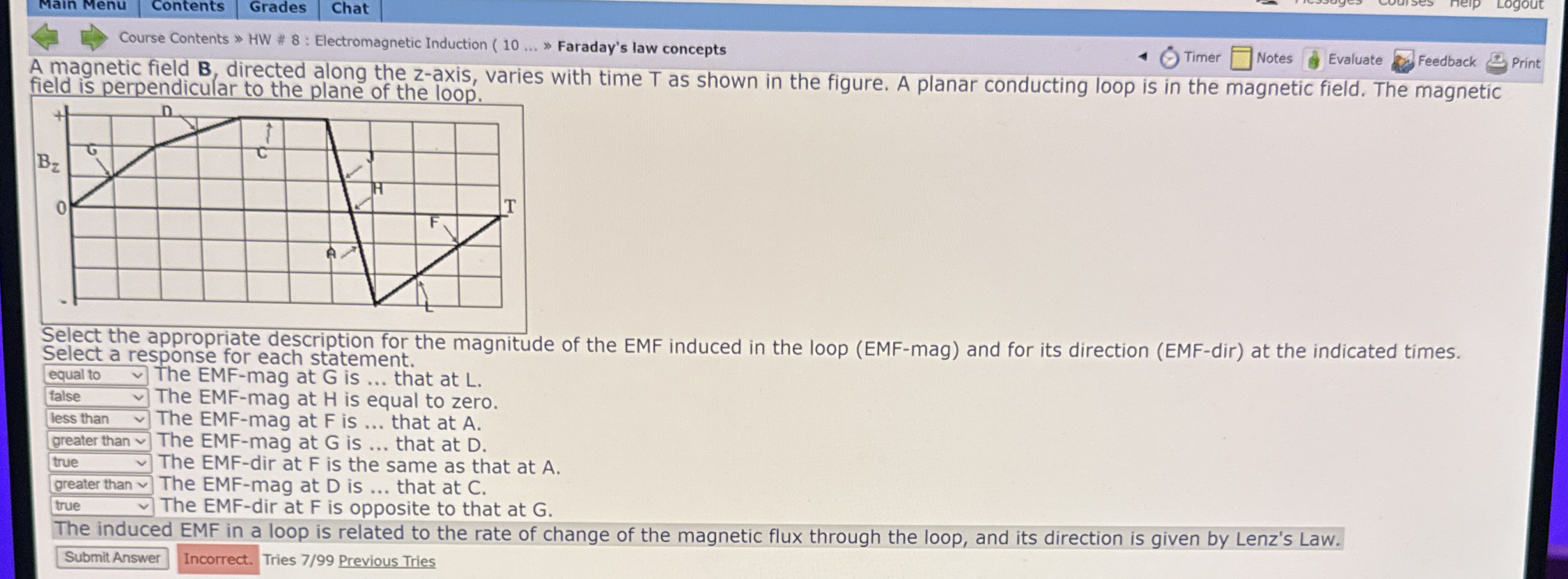 Solved Main MenuContentsGradesChatCourse Contents » ﻿HW # 8 | Chegg.com
