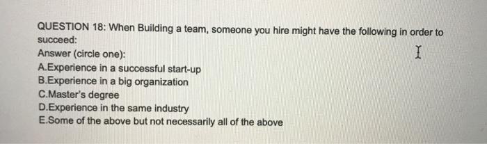 Solved these are the easy business class questions. please | Chegg.com