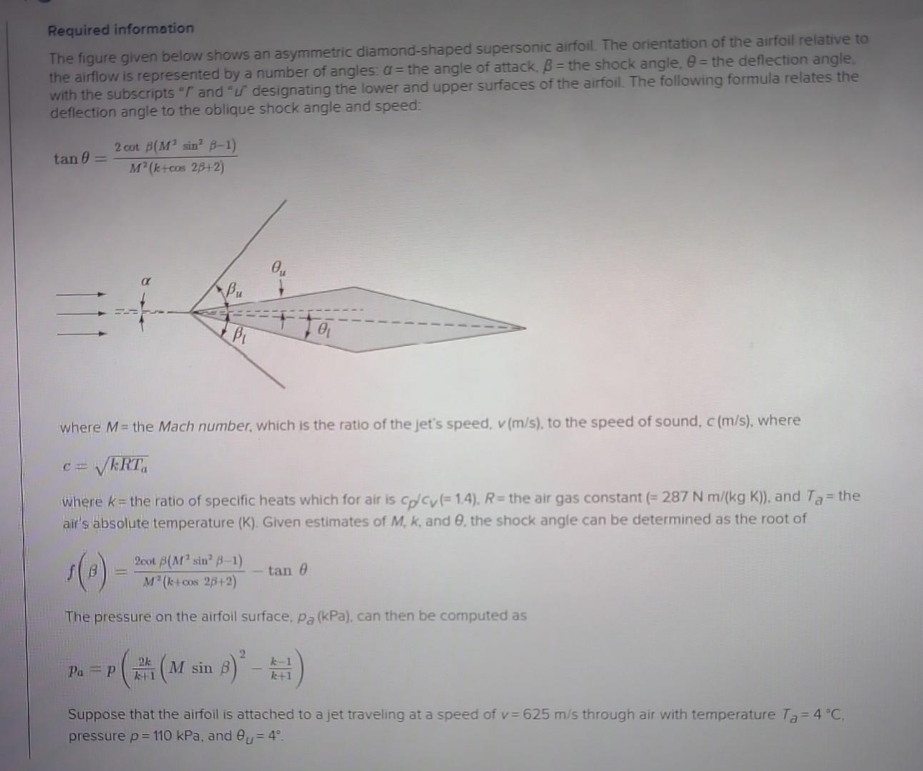 Solved Required informotion The figure given below shows an | Chegg.com