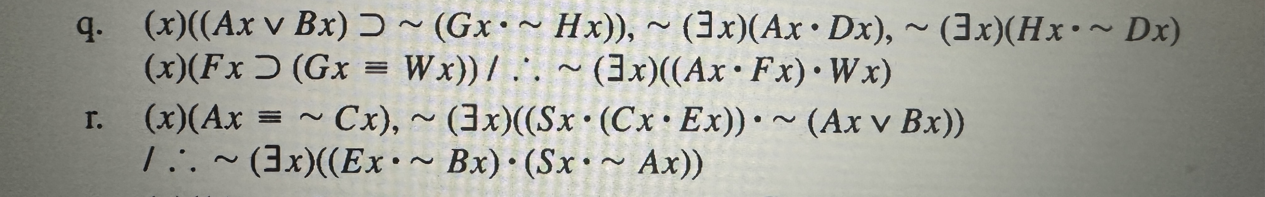 Solved Construct proofs for the following arguments. Q and R | Chegg.com