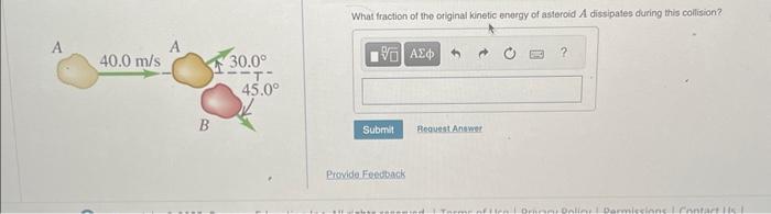 Solved Two asteroids of equal mass in the asteroid belt | Chegg.com