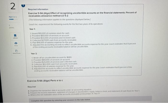 Solved Exercise 5.9 A( Algo) Effect of recognizing | Chegg.com