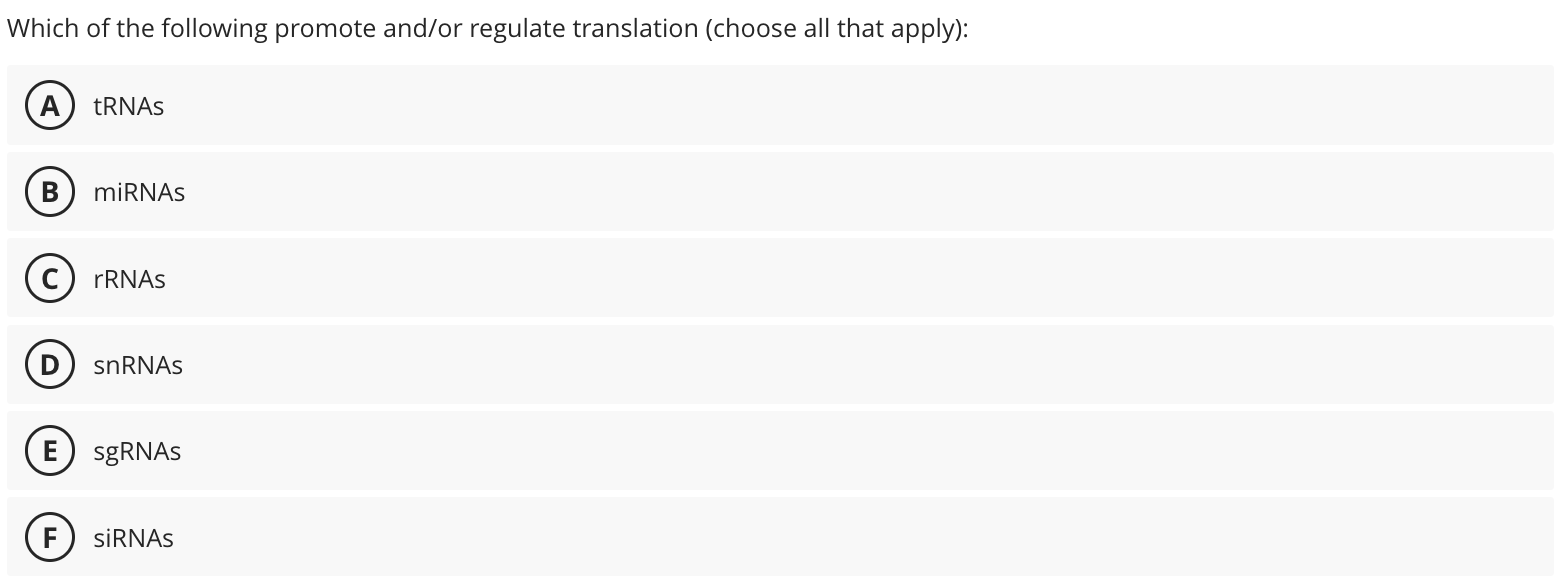 Solved Which of the following promote and/or regulate | Chegg.com