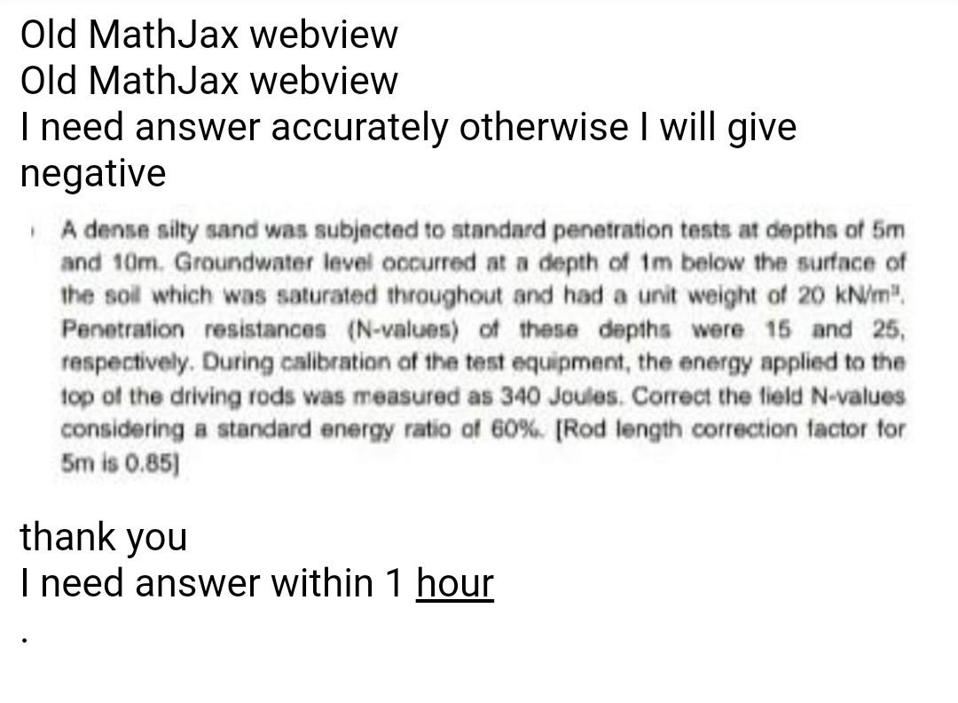Solved Old MathJax webview Old MathJax webview I need answer | Chegg.com