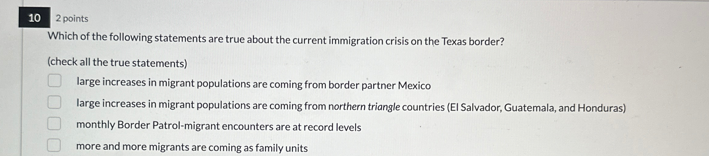 Solved 102 ﻿pointsWhich of the following statements are true | Chegg.com
