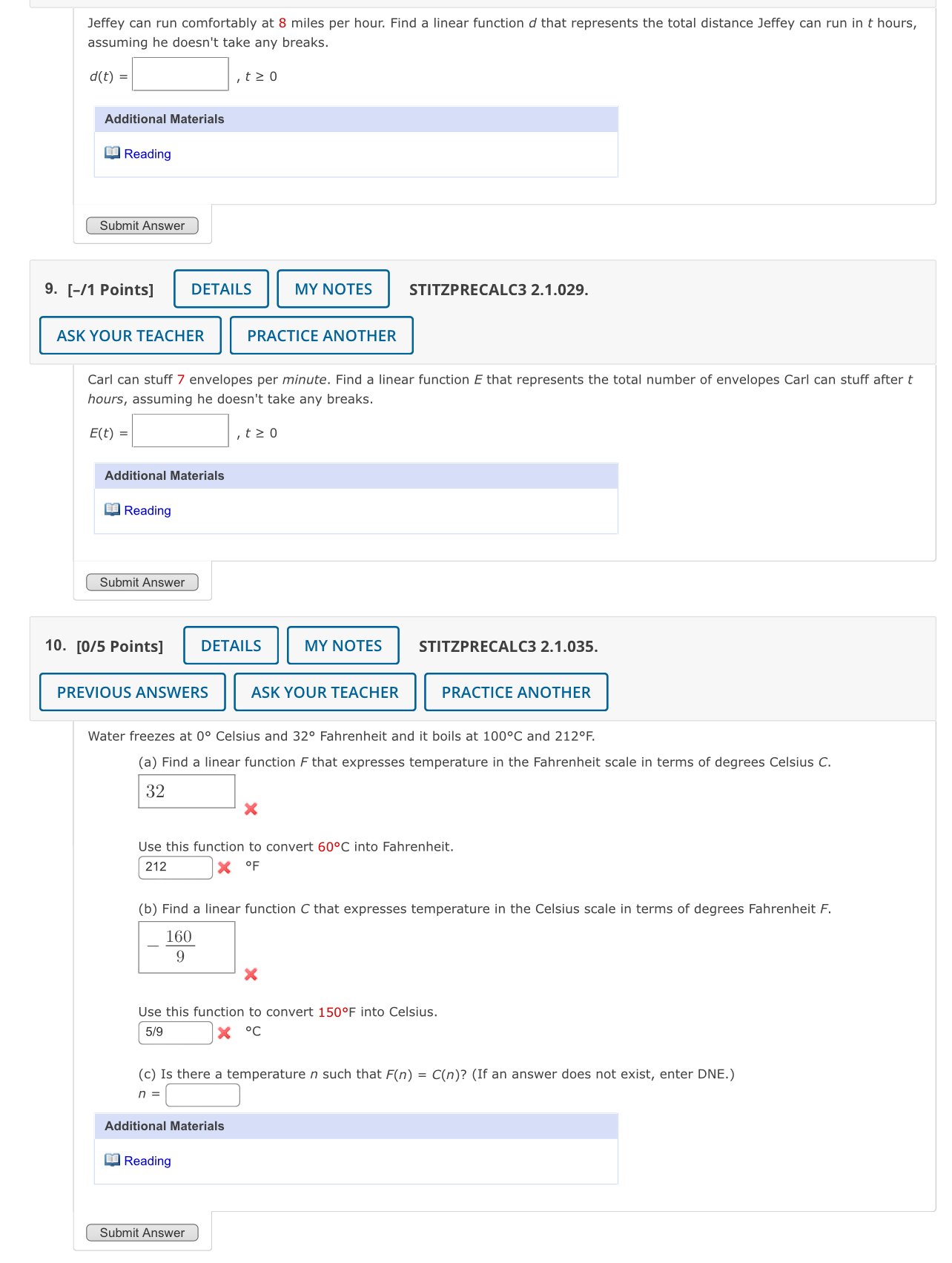Solved Jeffey can run comfortably at 8 ﻿miles per hour. Find | Chegg.com