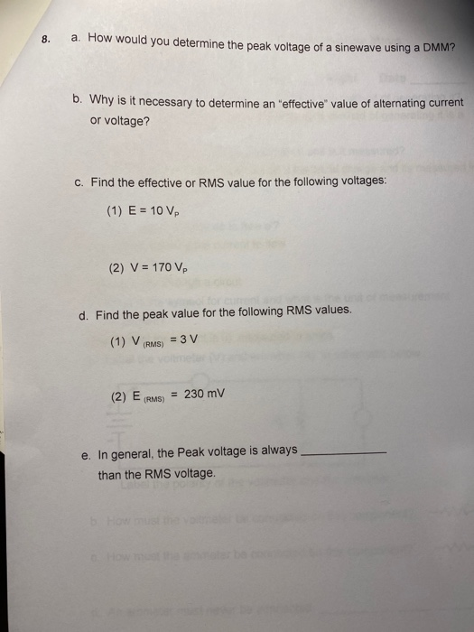 Solved 3. a. Label the voltmeter (V) and ammeter (A) in | Chegg.com