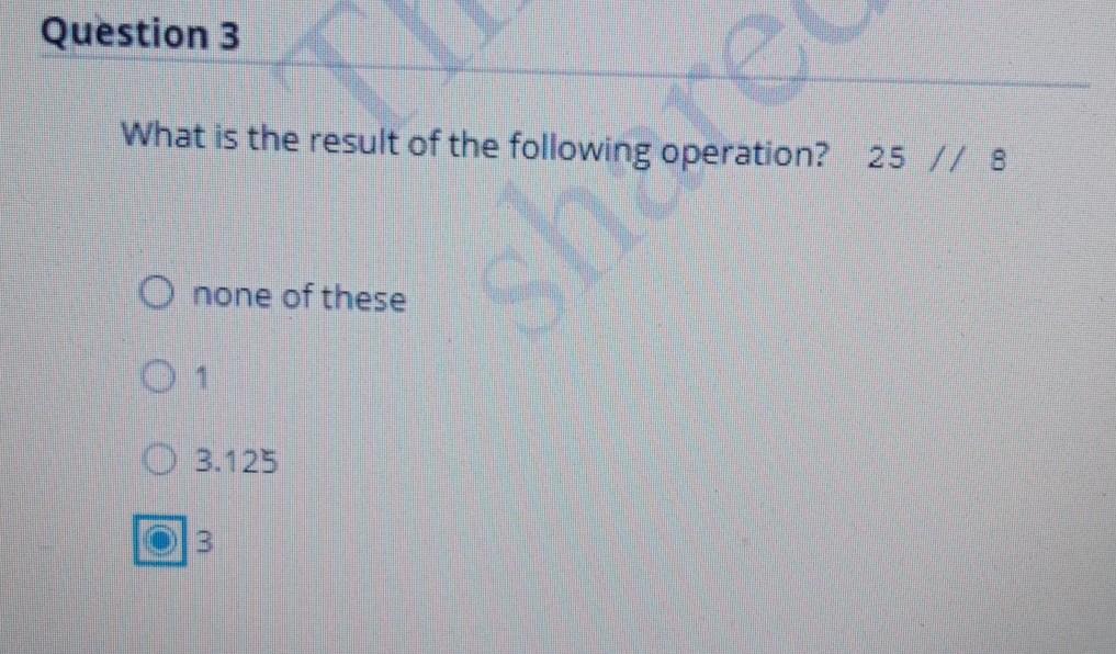 Solved Question 1 Refer to the following code. Which line | Chegg.com
