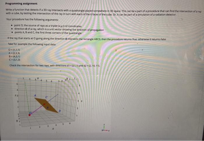Programming Assignment Write A Function That Detects 