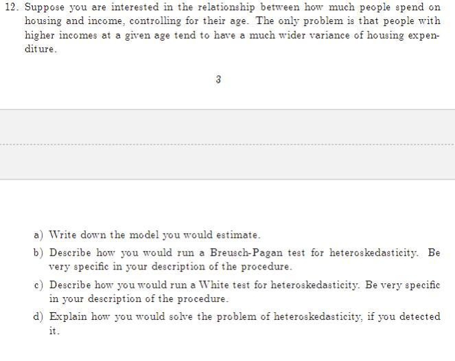 Solved Suppose you are interested in the relationship | Chegg.com
