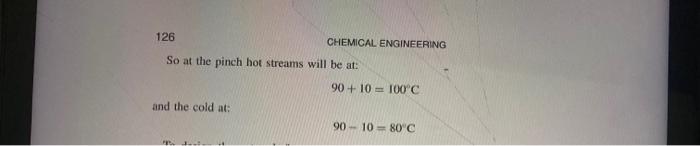 Solved 3.10. Determine the pinch temperature and the minimum | Chegg.com