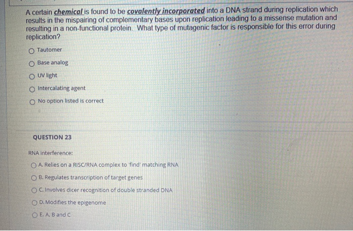 Solved The image below depicts microarray data comparing | Chegg.com