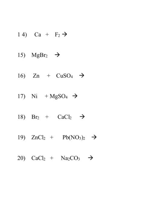 Solved Predicting Reaction Products Predict the products for | Chegg.com