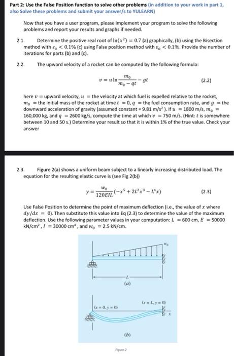 Solved 1: Create a program script that seeks the root of a | Chegg.com