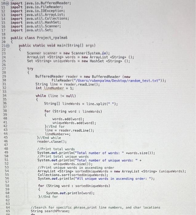 Solved Just need part e based off of code in java i already | Chegg.com