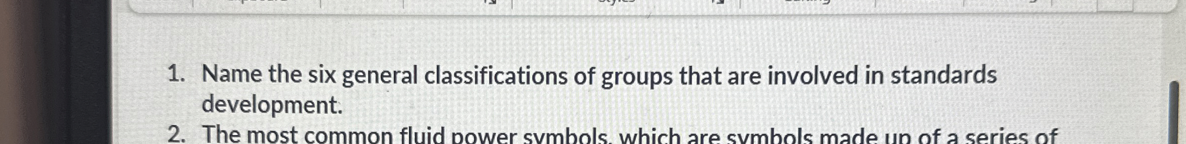 Solved Name the six general classifications of groups that | Chegg.com