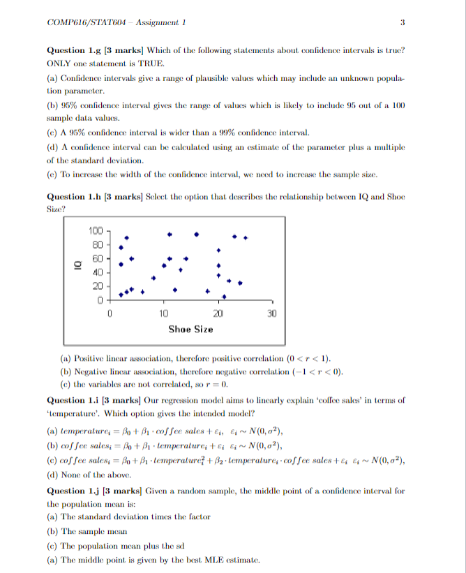 Solved Complete the following data science quesitons, for an | Chegg.com