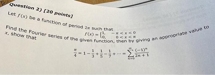Solved Find The Second Degree Approximation Taylor Function