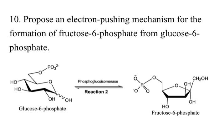 Solved 10. Propose an electron-pushing mechanism for the | Chegg.com