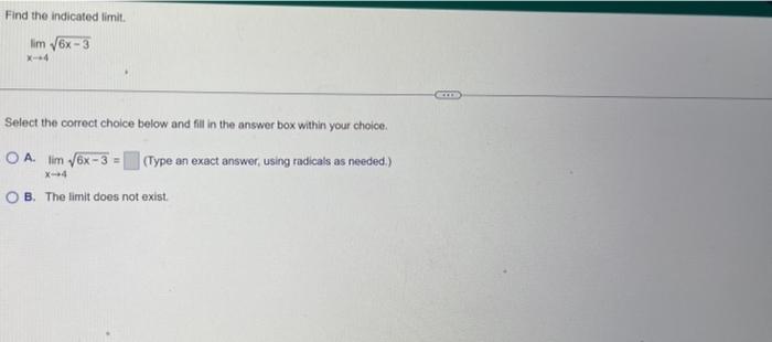 Solved Differentiate the function. y=(6x+17)3 dxdy=Find the | Chegg.com