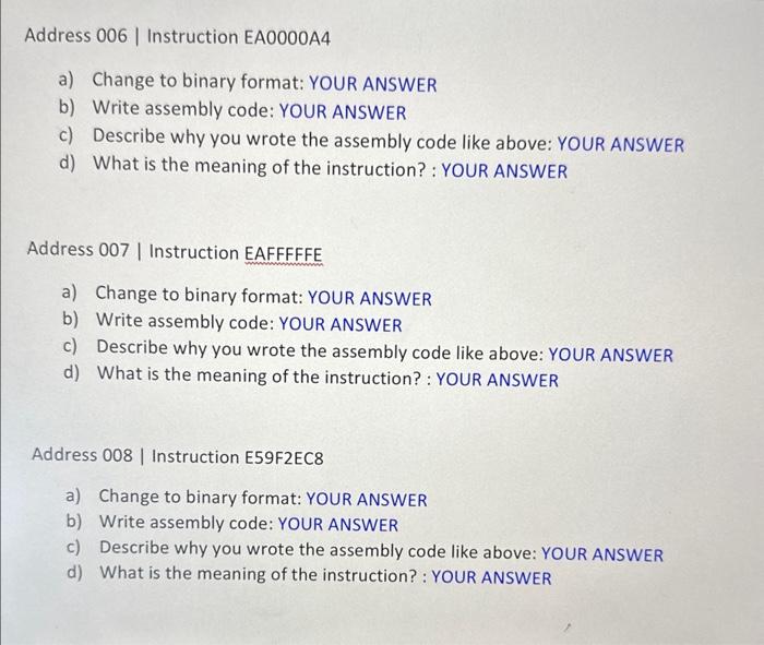 Solved these questions are related to computer architecture | Chegg.com