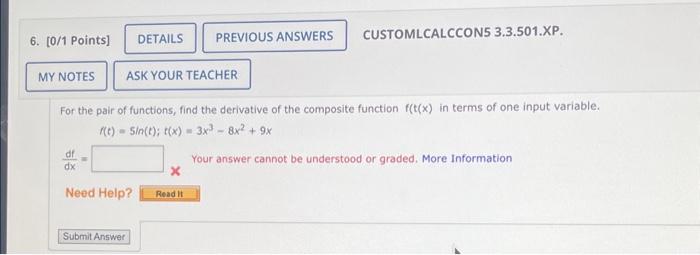 Solved For the pair of functions, find the derivative of the | Chegg.com