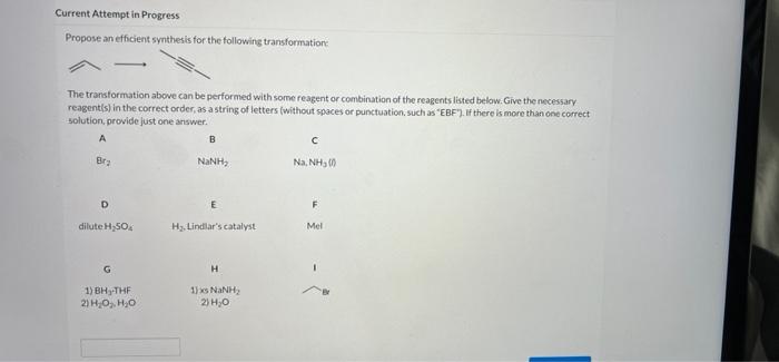 Solved Current Attempt in Progress Propose an efficient | Chegg.com