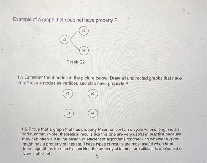 Solved Let G=(V,E), where V is a set of nodes {v1,v2,…,vn} | Chegg.com
