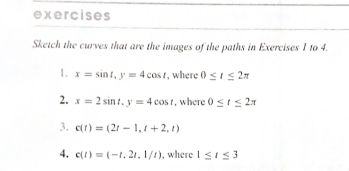 Solved exercises (Dont solve 1 ﻿to 2) ﻿start to solve | Chegg.com