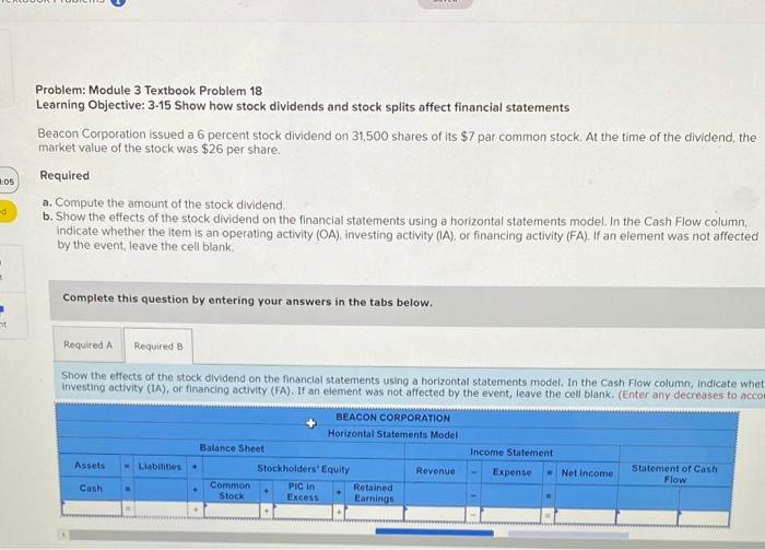 Solved Problem Module 3 Textbook Problem 18 Learning