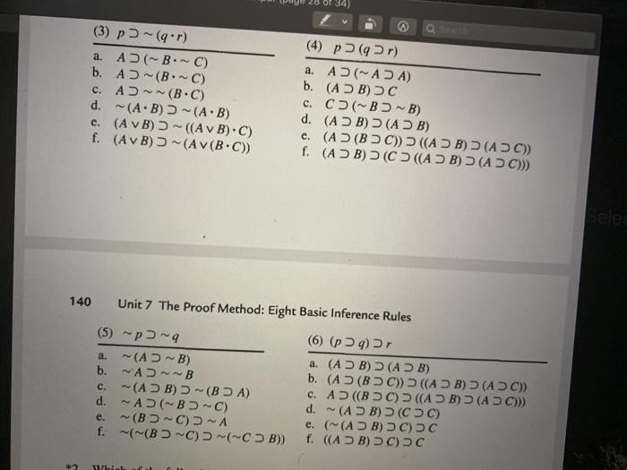 Solved Using the definition of substitution instance just | Chegg.com