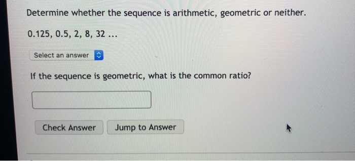 Solved Determine whether the sequence is arithmetic, | Chegg.com