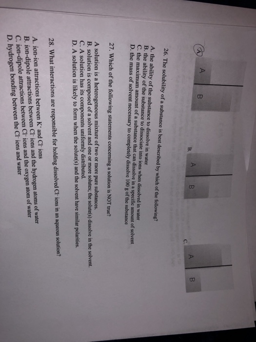 Solved Task contains two compartments (A and B) with equal | Chegg.com