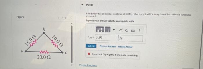 Solved A triangular array of resistors is shown in (Figure | Chegg.com