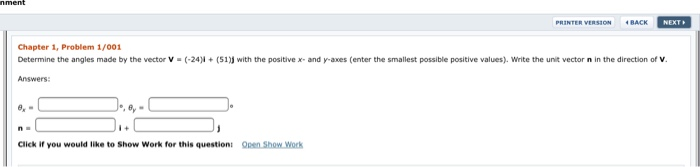 Solved inment PRINTER VERSION 4 BACK NEXT Chapter 1, Problem | Chegg.com