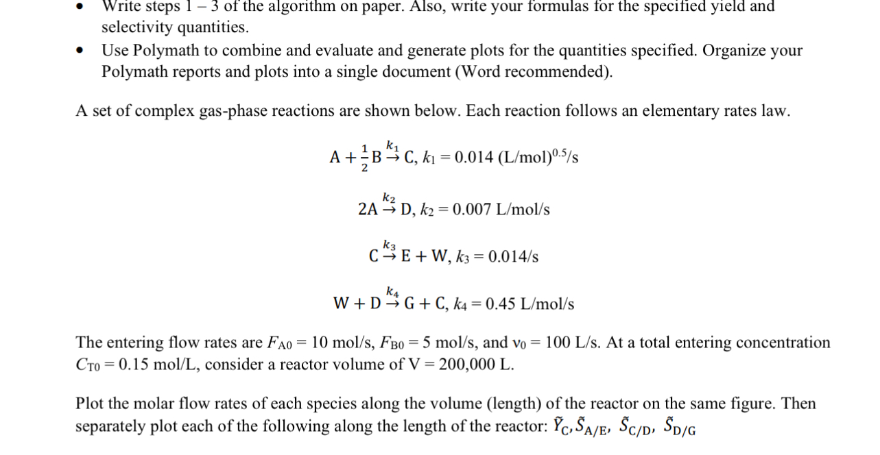 Solved Write steps 1-3 ﻿of the algorithm on paper. Also, | Chegg.com