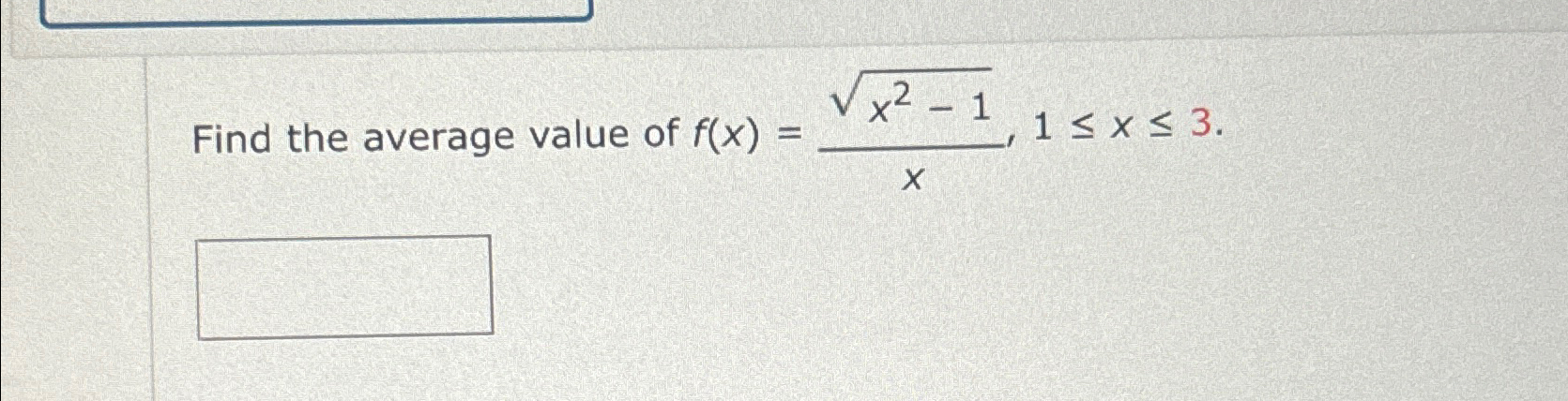 Find the average value of f(x)=x2-12x,1≤x≤3 | Chegg.com