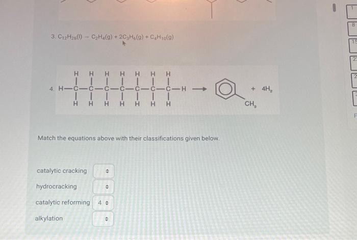Solved During the refining process, many hydrocarbons are | Chegg.com