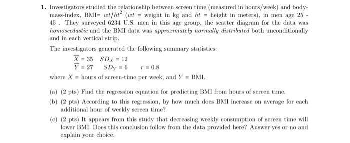 Solved 2 Using The Statistics From Problem 1 Answer The 0809