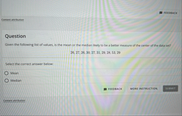 Solved Content attributionQuestionGiven the following list | Chegg.com