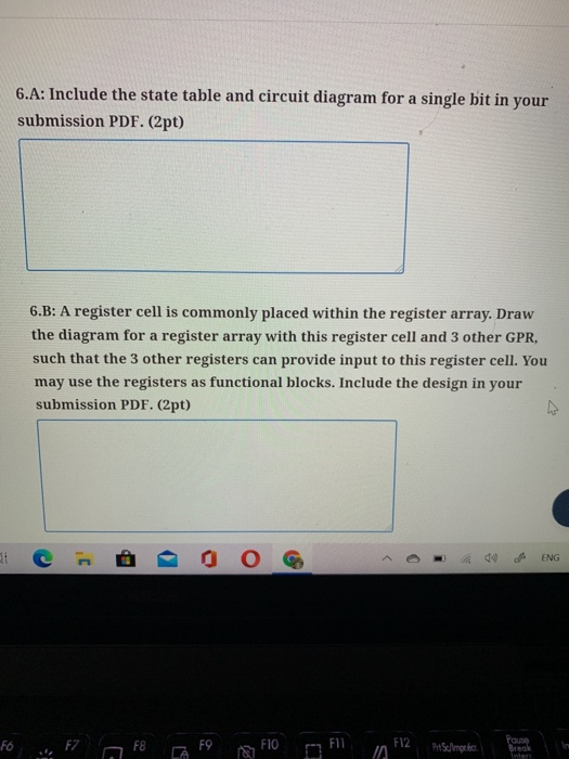 6. (5pt) Register-Cell Design You are charged with | Chegg.com
