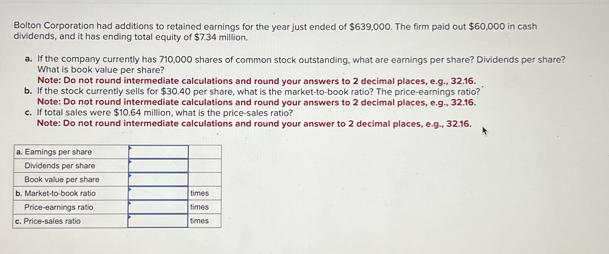 Solved Bolton Corporation had additions to retained earnings | Chegg.com