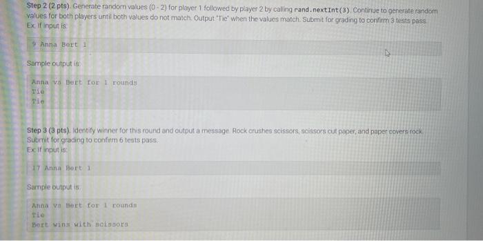 Solved Program Specifications Write a program to play an | Chegg.com