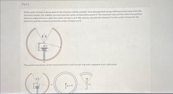 Solved The uniform partial circular ring of radius r and | Chegg.com