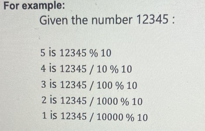 Solved Write A Program That Reads In An Integer And Breaks 3626