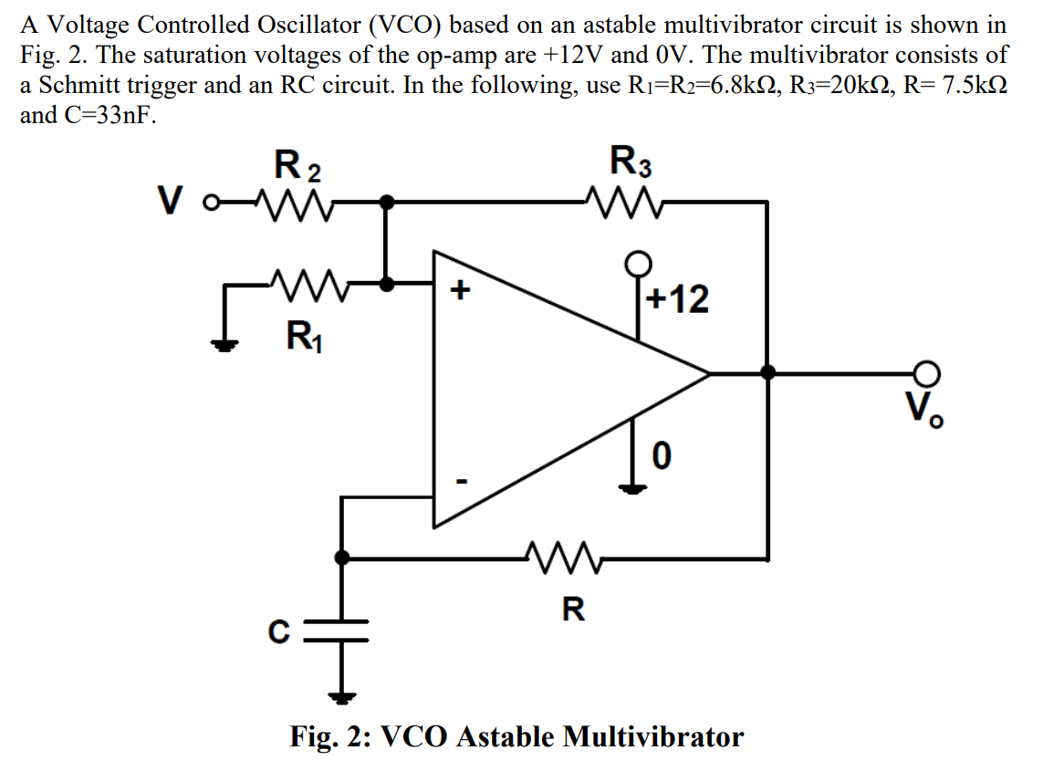 Solved a) ﻿Draw the input vs output characteristic of the | Chegg.com